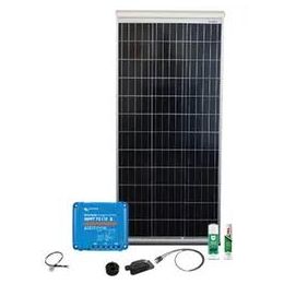 Solaranlage Phaesun "Caravan Kit, Base Camp Aero MPPT SMS15 120 W", silber, Solarmodule