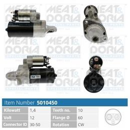 MEAT & DORIA MEAT & DORIA Starter 5010450 f&uuml;r Chrysler Mercedes