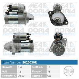 MEAT & DORIA MEAT & DORIA Starter 5020030r f&uuml;r Opel ISUZU Vaughall