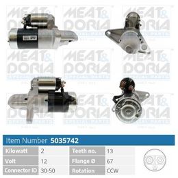 MEAT & DORIA MEAT & DORIA Starter 5035742 f&uuml;r MAZDA MITSUBISHI