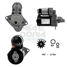 MEAT & DORIA MEAT & DORIA Starter 5010139g f&uuml;r Opel Volvo GM