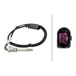 Hella Sensor, Abgastemperatur 6pt358181661 f&uuml;r VW