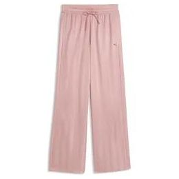 Trainingshose Puma "Puma League Hose mit weitem Bein Damen", Herren, Gr. XS, Normalgr&ouml;&szlig;en, rosy outlook pink, Obermaterial: 100% Polyester. Taschenfutter: 100% Polyester, regular fit, Hosen Trainingshose