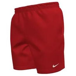 Badeshorts Nike "7" VOLLEY SHORT", Herren, Gr. M, N-Gr, university rot, Web, Obermaterial: 100% Polyester, Badehosen Badeshorts, mit integrierter Mesh-Innenhose, mit seitlichen Taschen