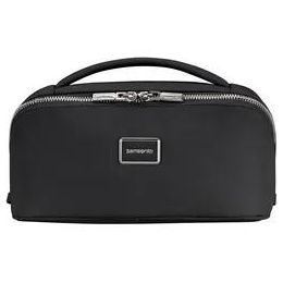 Kosmetiktasche Samsonite, Damen, Gr. B/H/T: 23,5cm x 11,5cm x 11,5cm, schwarz, Taschen Kosmetiktasche, Handgep&auml;cktasche, strapazierf&auml;higes und pflegeleichtes Material