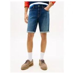 Tommy Hilfiger Shorts TOMMY JEANS "RONNIE", Damen, Gr. 31, N-Gr, denim schwarz, Denim/Jeans, Obermaterial: 99% Baumwolle, 1% Elasthan, unifarben, regular fit kurz, Hosen Shorts, Regular fit mit Taschen
