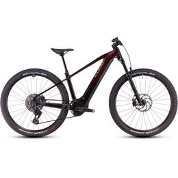 Cube Reaction Hybrid SLT 800 | Gr. S | Aluminium E-MTB Hardtail Rot