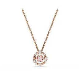 Kette mit Anh&auml;nger Swarovski "Schmuck Geschenk Constella Halskette", ros&eacute;goldfarben, kristallwei&szlig;, rosa, Halsketten, Damen, Metall, mit Swarovski Kristall, Zirkonia (synth.)