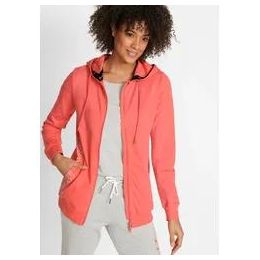 Sweatjacke Catamaran, Damen, Gr. 48/50, papaya, 100% Baumwolle, Sweatjacken Sweatjacke