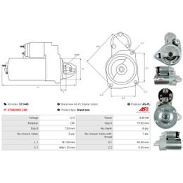 AS-PL Starter s1144s