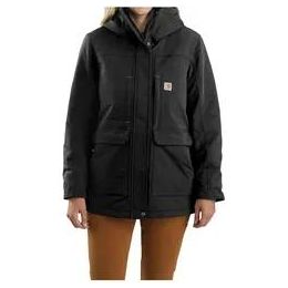 Hybridjacke Carhartt "Mantel Super Dux", Damen, Gr. S, schwarz, Obermaterial: 97% Nylon NY. 3% Elasthan EL., Jacken
