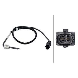 Hella Sensor, Abgastemperatur 6pt358181961 f&uuml;r Iveco
