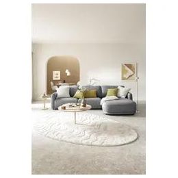 Sch&ouml;ner Wohnen Ecksofa "Wonder, Organische Eck-Lounge f&uuml;r dein Zuhause", grau, B:318cm H:86cm T:188cm, 100% Polyester, SCH&Ouml;NER WOHNEN-KOLLEKTION, Sofas, Ecksofa, Sanfte Kurven, Kammerkissen-Komfort & maximale Entspannung