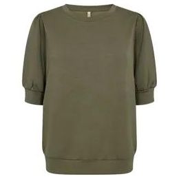 Kurzarmhemd soyaconcept "Soya Concept T-shirt SC-BANU", Herren, Gr. S, Normalgr&ouml;&szlig;en, 7750 olive, Obermaterial: 48% Modal, 48% Polyester, 4% Elasthan, Hemden