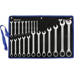 Brilliant Tools Ratschen-Ringschl&uuml;sselsatz Ratschenringschl&uuml;ssel-Satz, 21-tlg, 6 - 32 bt013121