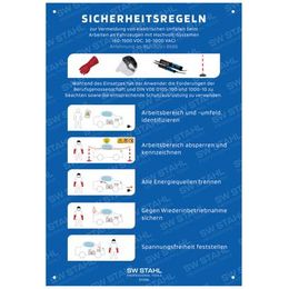 SWSTAHL Hinweisschild 07338l