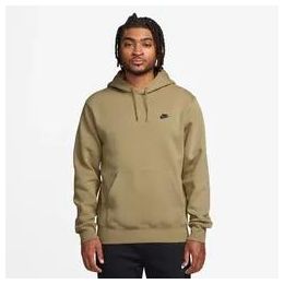 Kapuzensweatshirt Nike SPORTSWEAR "M NK CLUB BB PO HOODIE", Herren, Gr. M, parachute, Jersey, Obermaterial: 80% Baumwolle, 20% Polyester, normal, Rundhals, Sweatshirts, mit K&auml;ngurutasche, mit angesetztem B&uuml;ndchen, ohne Verschluss