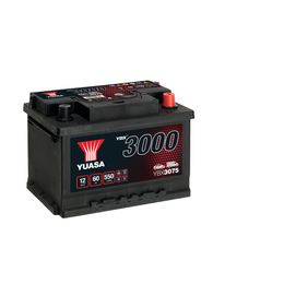 Yuasa Starterbatterie ybx3075 12V 68Ah 550A f&uuml;r FORD VAUXHALL OPEL BMW VOLVO FIAT LANCIA ALFA ROMEO AUDI JAGUAR RENAULT VW NISSAN TOYOTA SUZUKI MAZDA