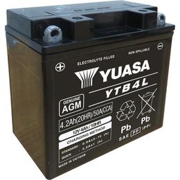 Yuasa Starterbatterie ytb4l 1.7KG