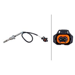 Hella Sensor, Abgastemperatur 6pt010376561 f&uuml;r Opel