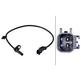 Hella Sensor, Raddrehzahl 6pu358216211 f&uuml;r Ford