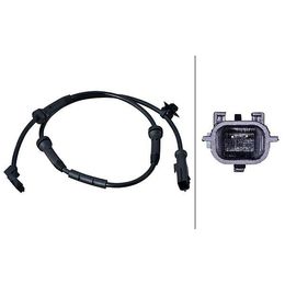Hella Sensor, Raddrehzahl 6pu358216261 f&uuml;r RENAULT NISSAN