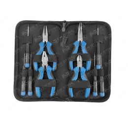 SWSTAHL Zangen-Set Feinmechanikerwerkzeugsatz, 10-teilig 40706l