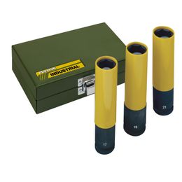 Proxxon Felgen-Demontagewerkzeug [PXX] IMPACT Steckschl&uuml;sselsatz 1/2, 3-tlg. (17, 19, 21mm), 130mm lang 23970