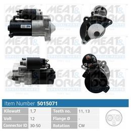 MEAT & DORIA MEAT & DORIA Starter 5015071 f&uuml;r LANCIA HYUNDAI Citro&euml;n/Peugeot