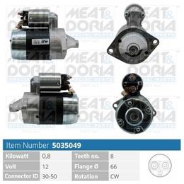 MEAT & DORIA MEAT & DORIA Starter 5035049 f&uuml;r Suzuki MITSUBISHI