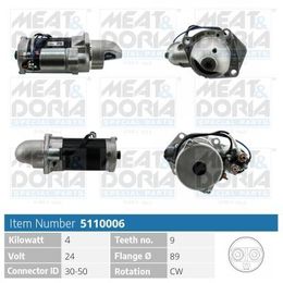MEAT & DORIA MEAT & DORIA Starter 5110006 f&uuml;r Mercedes MAN