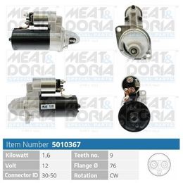 MEAT & DORIA MEAT & DORIA Starter 5010367 f&uuml;r Ford BMW