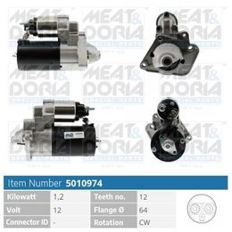 MEAT & DORIA MEAT & DORIA Starter 5010974 f&uuml;r RENAULT NISSAN