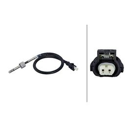 Hella Sensor, Abgastemperatur 6pt010376471 f&uuml;r Mercedes