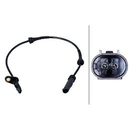 Hella Sensor, Raddrehzahl 6pu358216111 Hinterachse f&uuml;r BMW