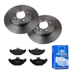 ATE Bremsensatz ijf141e3m5 Hinterachse voll 265mm 10mm f&uuml;r RENAULT