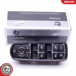 ESEN SKV Schalter, Fensterheber 37skv089 vorne f&uuml;r PORSCHE