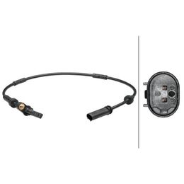 Hella Sensor, Raddrehzahl 6pu012679391 Hinterachse f&uuml;r BMW