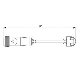Bosch Bremsensatz, Scheibenbremse ijzjsg6uw9 Hinterachse innenbel&uuml;ftet 303mm 28mm f&uuml;r Mercedes VW