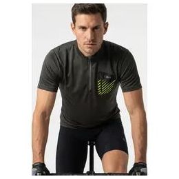 Radtrikot CMP, Herren, Gr. 50, pine, Obermaterial: 100% Polyester. Futter: 98% Polyester, 2% Elasthan, Trikots, Fahrradshirt