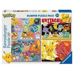 Puzzle Ravensburger "Pok&eacute;mon-Kumpels", bunt, Puzzles, KinderB:36cm H:26cm, Pappe, Motiv, Made in Europe, B:36cm H:26cm