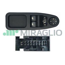 MIRAGLIO Schalter, Fensterheber 121pgp76008 vorne links f&uuml;r Peugeot