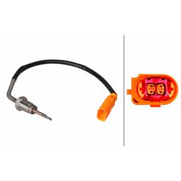 Hella Sensor, Abgastemperatur 6pt358226551 f&uuml;r Audi