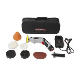 DINO Polieranlage KRAFTPAKET Akku Poliermaschine Multiplex - Set 640256