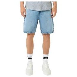 Bermudas QS, Damen, Gr. 32, N-Gr, light blau, Denim/Jeans, Obermaterial: 100% Baumwolle, bequem knieumspielend, Hosen Bermudas