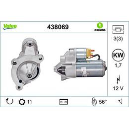 Valeo Starter 438069 f&uuml;r Citro&euml;n HYUNDAI Peugeot LANCIA