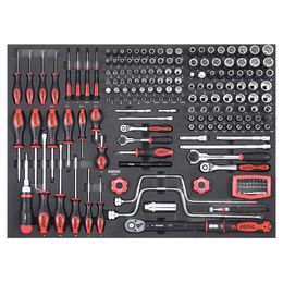 SONIC EQUIPMENT Werkzeugmodul Kombinationssatz 1/4, 3/8 und 1/2 SFS-XL 194-tlg. 219401