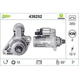 Valeo Starter 438252 f&uuml;r SEAT VW