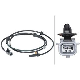 Hella Sensor, Raddrehzahl 6pu012679811 Vorderachse f&uuml;r NISSAN