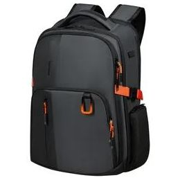 Daypack Samsonite, Gr. B/H/T: 33cm x 44cm x 20cm, grau, Polyester, Rucks&auml;cke